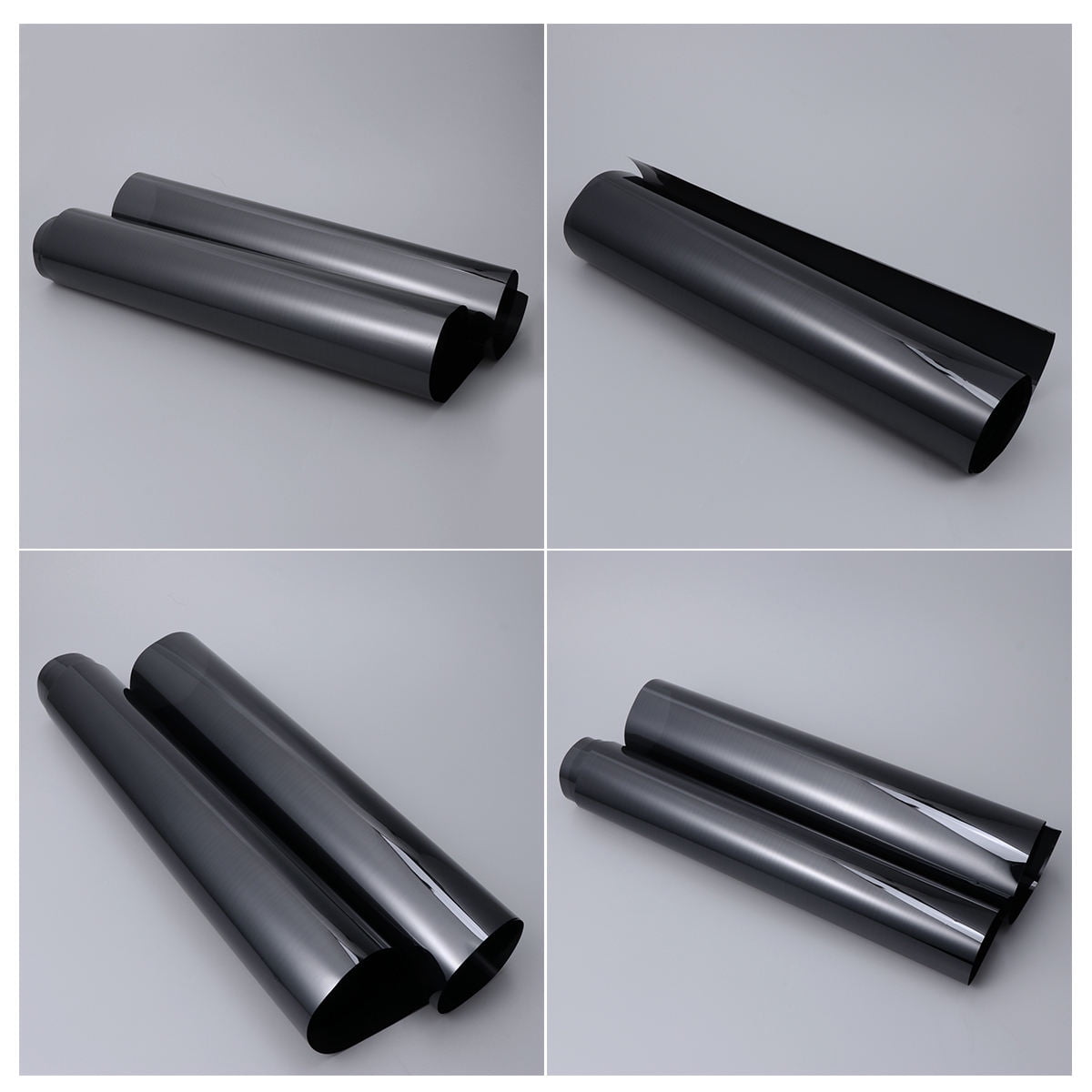 HOMEMAXS Black Window Film for Sun Block Made from Plastic Ideal for ...