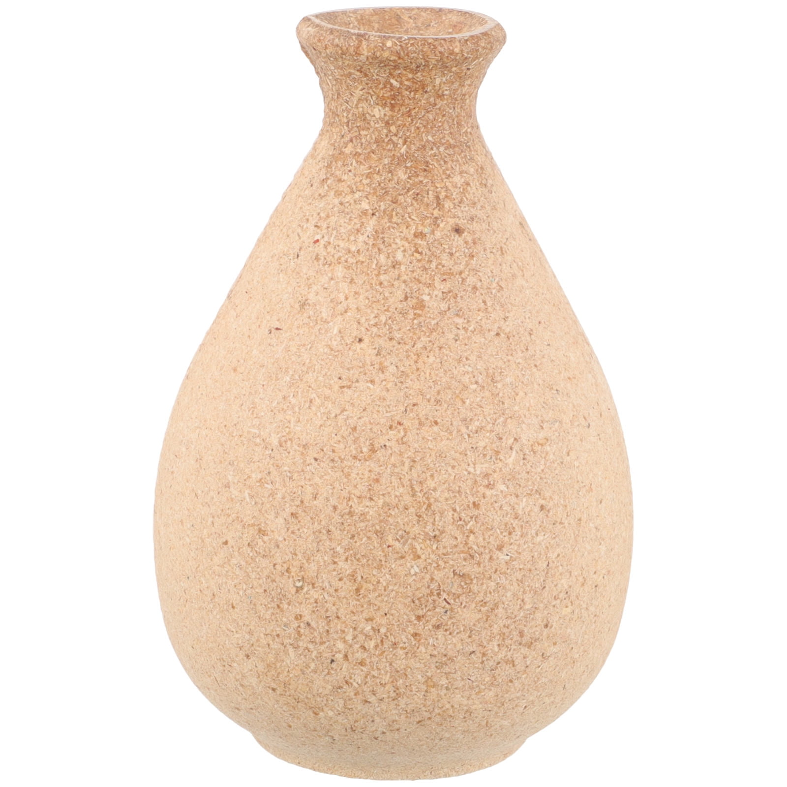HOMEMAXS Blank Vase Wooden Flower Vase DIY Wood Vase Craft Home Office ...