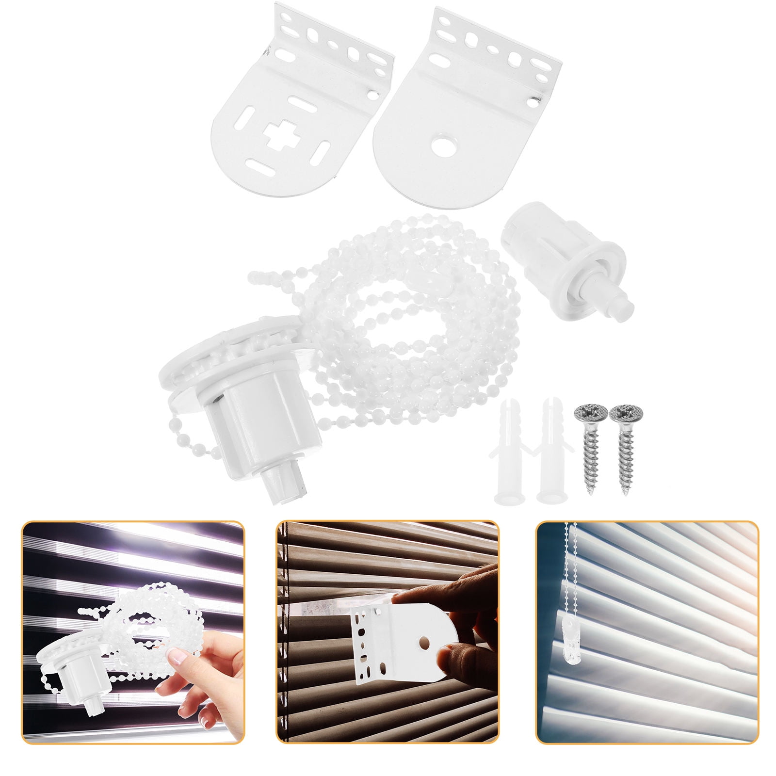 HOMEMAXS 1 Set Roller Shade Hardware Aluminium Alloy for Home Use ...