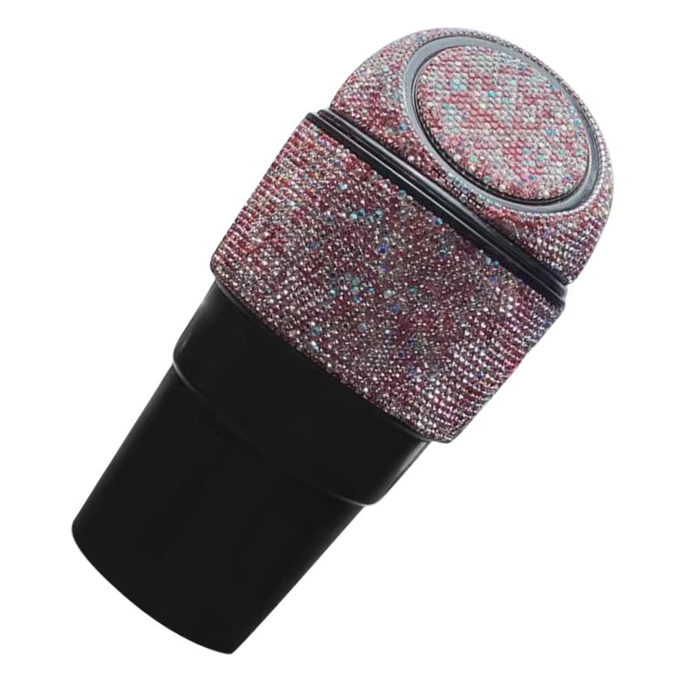 HOMEMAXS Bling Car Trash Can Automotive Garbage Can Rhinestone Vehicle ...
