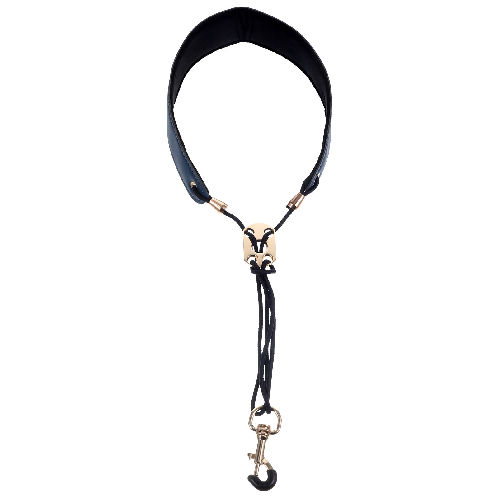 HOMEMAXS Blue Adjustable Saxophone Strap for Alto Sax Comfortable ...