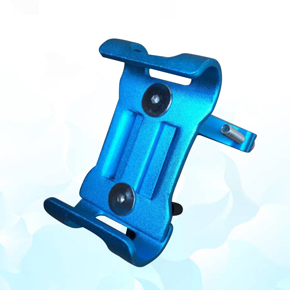 HOMEMAXS Blue Bike Phone Stand Navigation Bracket for 3 5-6 5-Inch Phones -36mm Handles ...