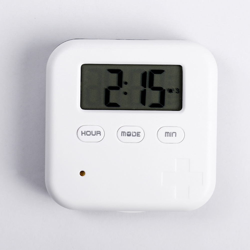 HOMEMAXS Blue Digital Medicine Reminder case with Timer Countdown Clock for Safe Storage Use ...