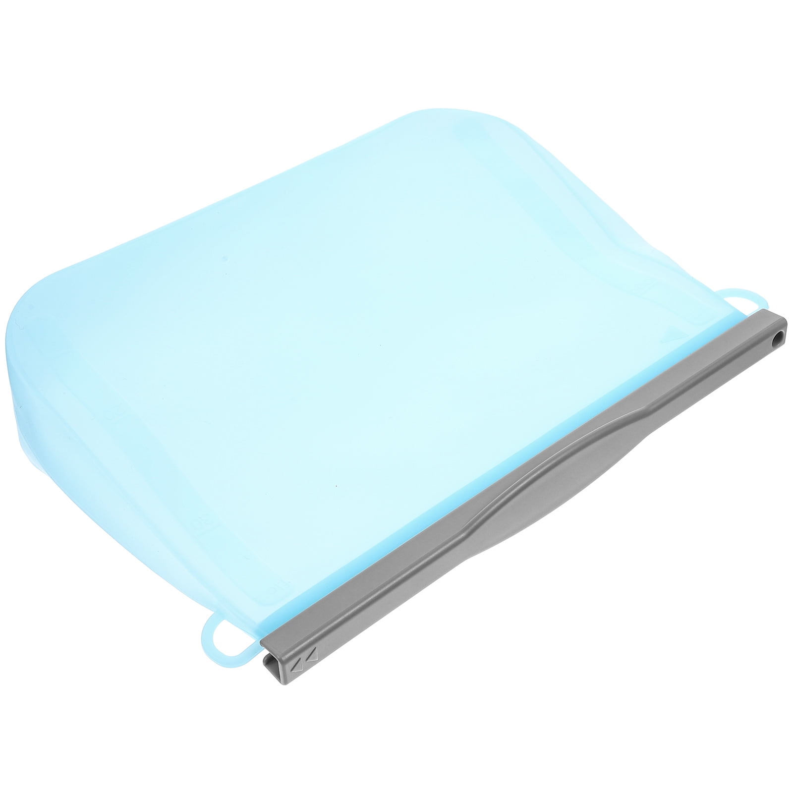 Blue Silicone Reusable Food Storage Bag for Storing Meat Fruits ...