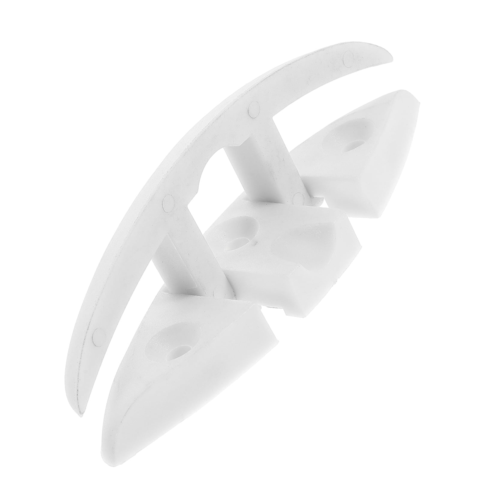HOMEMAXS Boat Dock inside Cleat Angle Cleats Flip The Wire Grip White ...