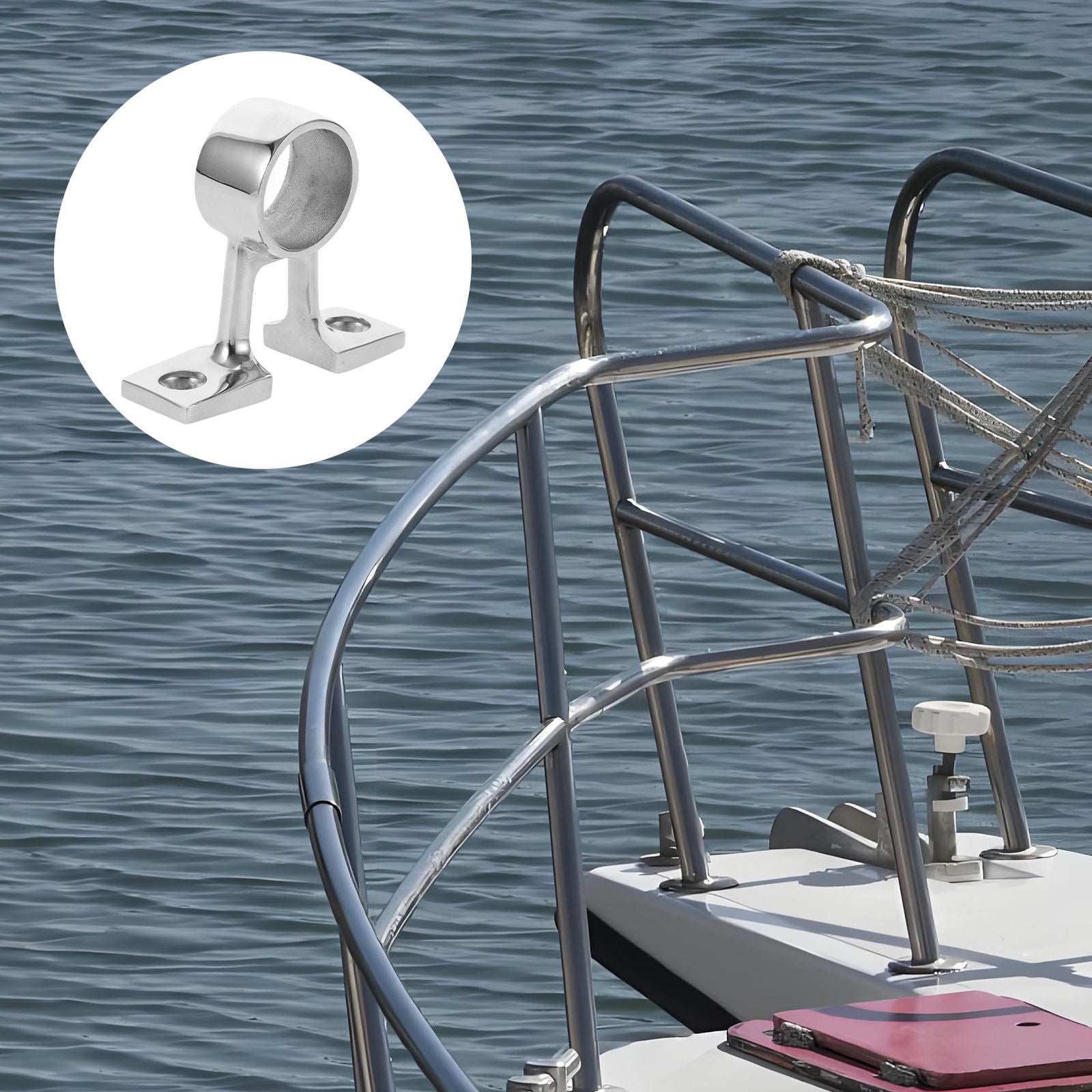 HOMEMAXS Boat Hand Rail Fitting Yacht Marine Stainless Steel Railing ...