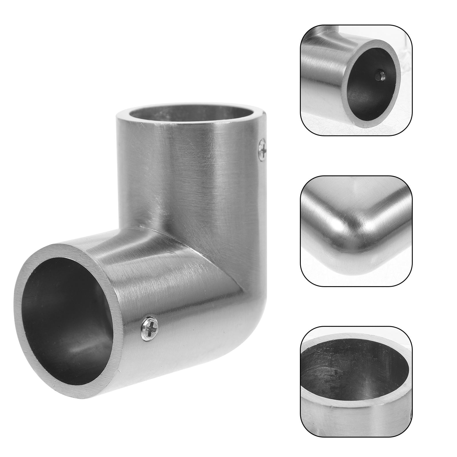 HOMEMAXS Boat Handrail Connector Ships Handrail Fitting Boat Hand Rail ...