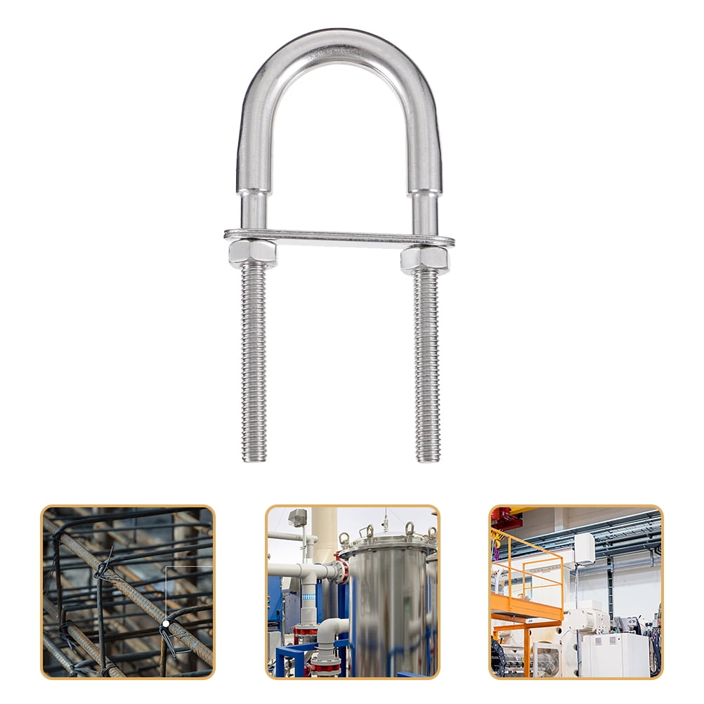 HOMEMAXS Bolts U-bolt Corrosion-resistant Industrial Fastener - Walmart.com