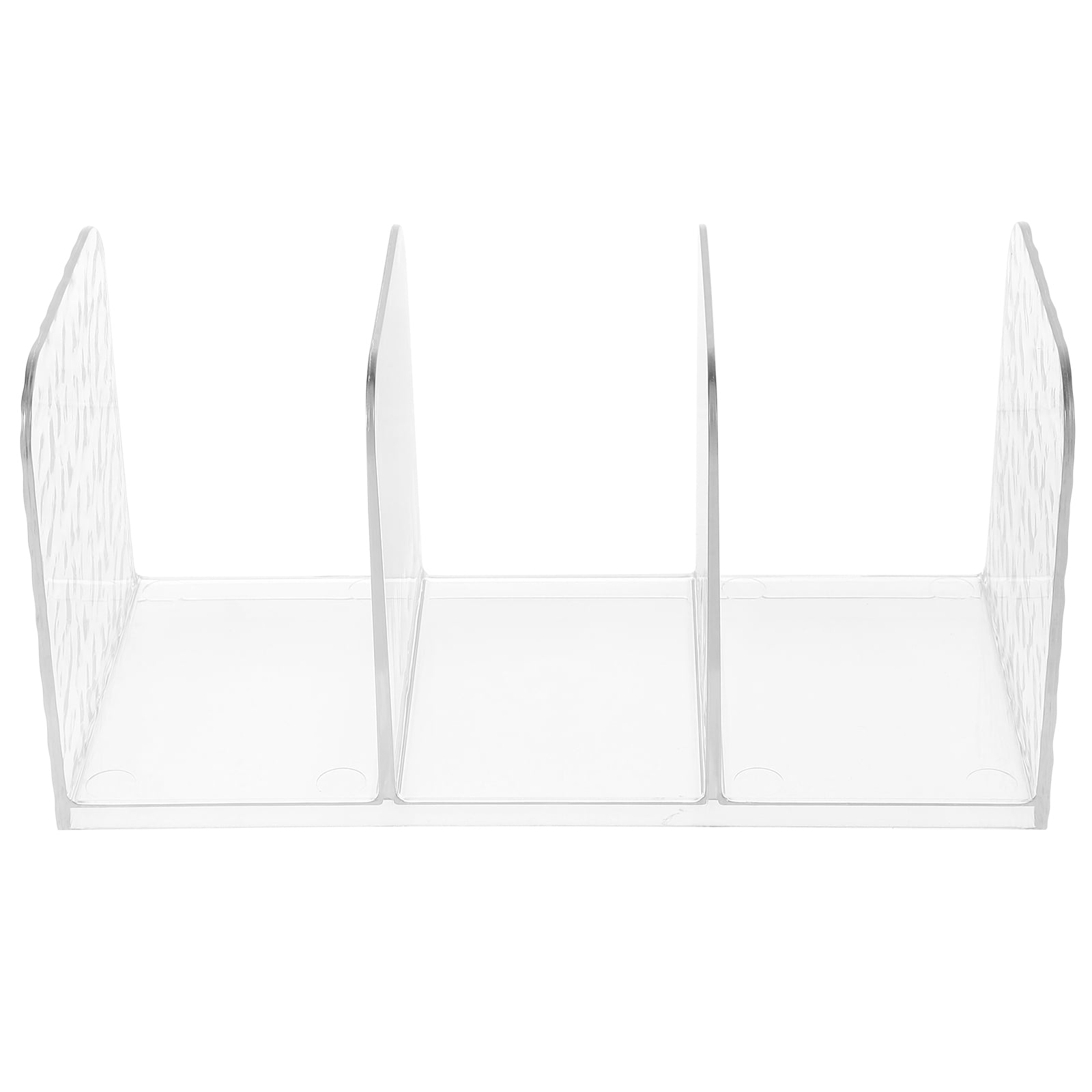 HOMEMAXS Bookend Bookshelf File Bookcase Clear Desktop Office Student ...