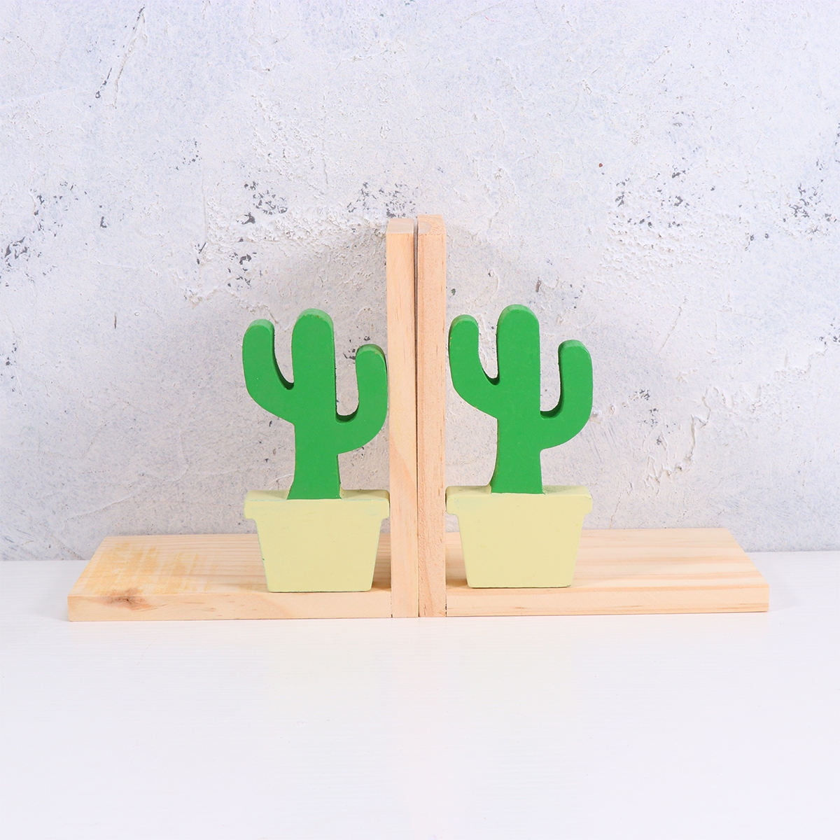 Bookends Decorative Cactus Block Touch of Nature Library Study Office ...