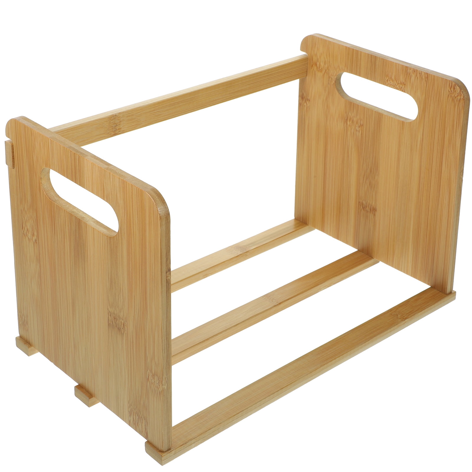 HOMEMAXS Bookends Record Storage Rack Load-bearing Bookshelf 32X20 ...