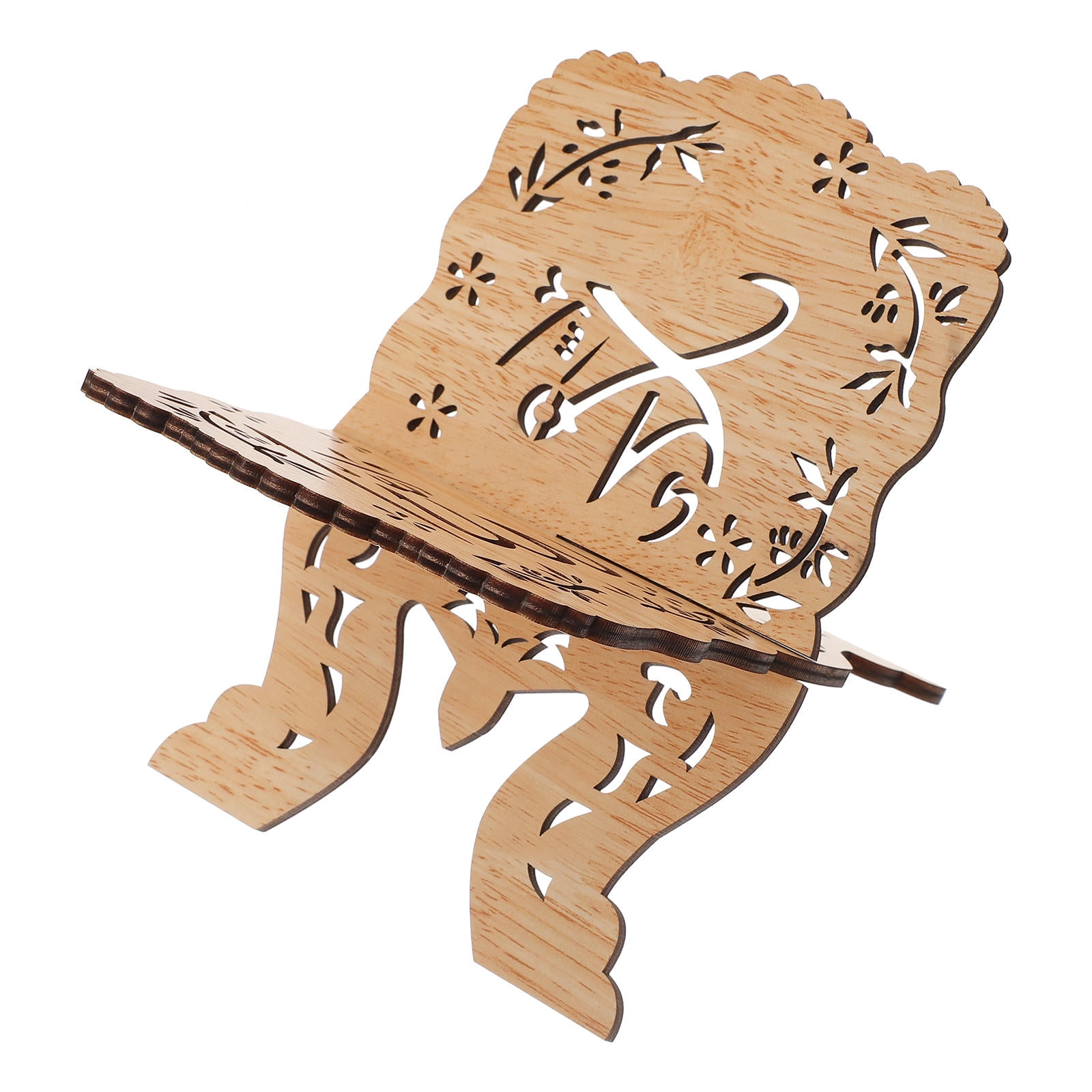 HOMEMAXS Books Storage Display Rack Bible Holder Support Shelf Koran ...