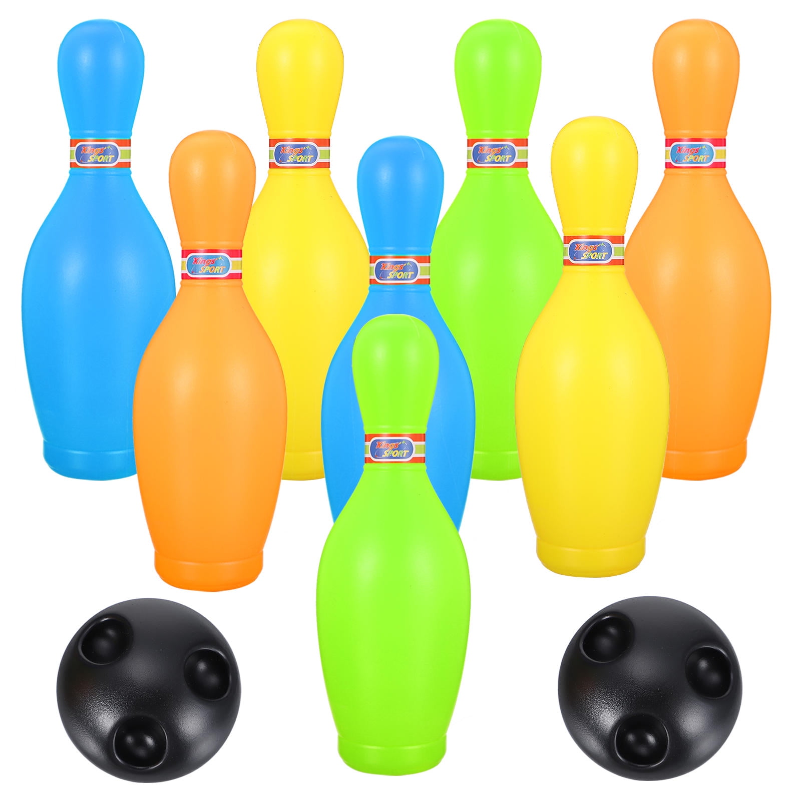 HOMEMAXS Bowling Ball Toy Premium Material Toys Child Toddler 19x6.5cm ...