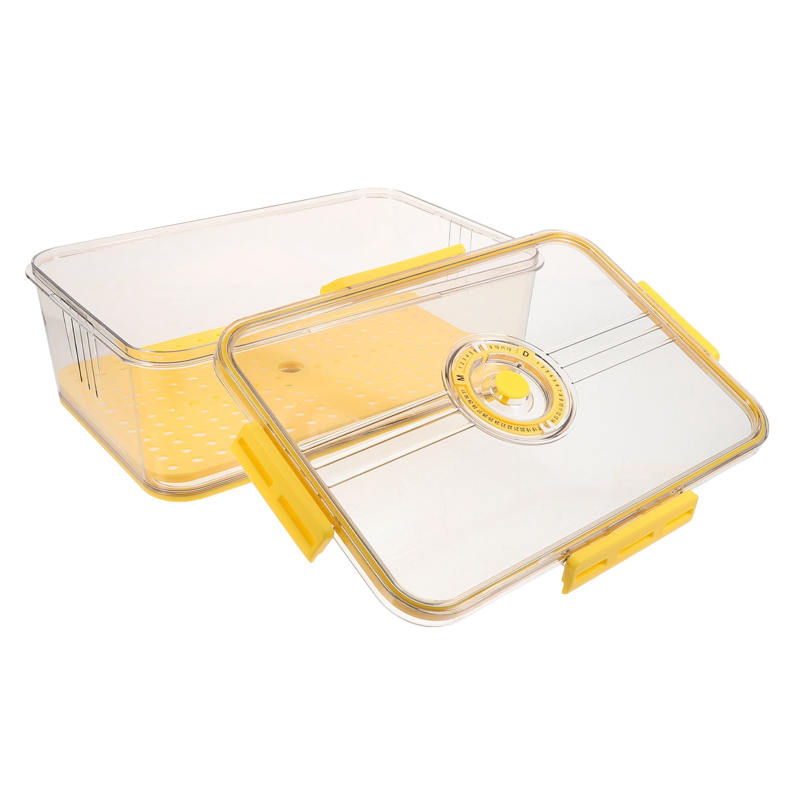 HOMEMAXS Boxes Bread Bin Bread Storage Box Refrigerator Vegetable 32 ...
