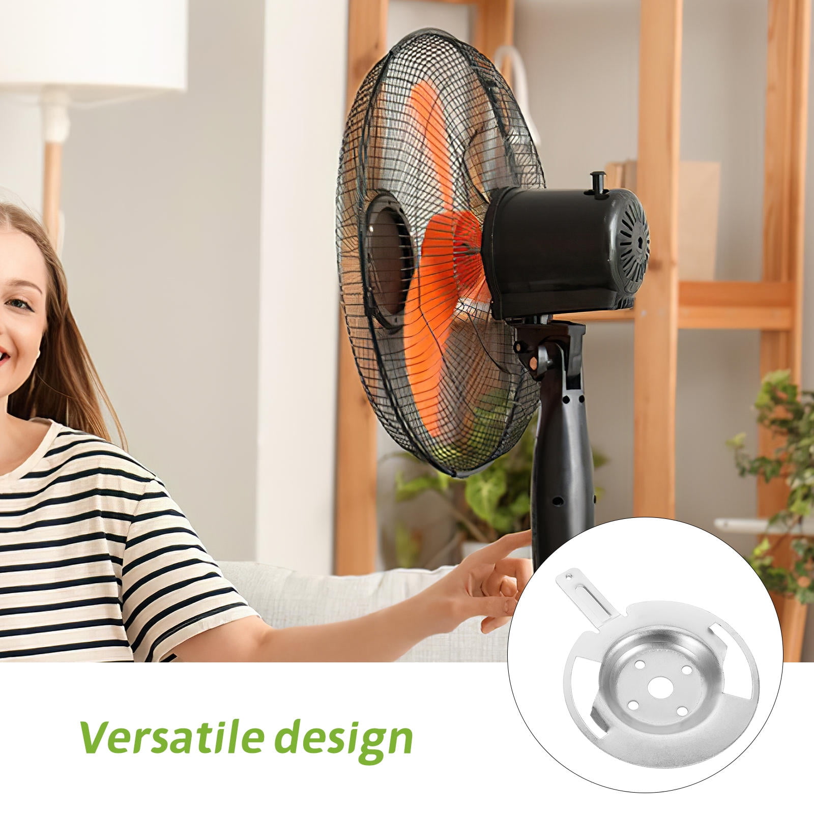 HOMEMAXS Bracket Floor-standing Fan Bottom Plate Work 15.50X11.00X0 ...