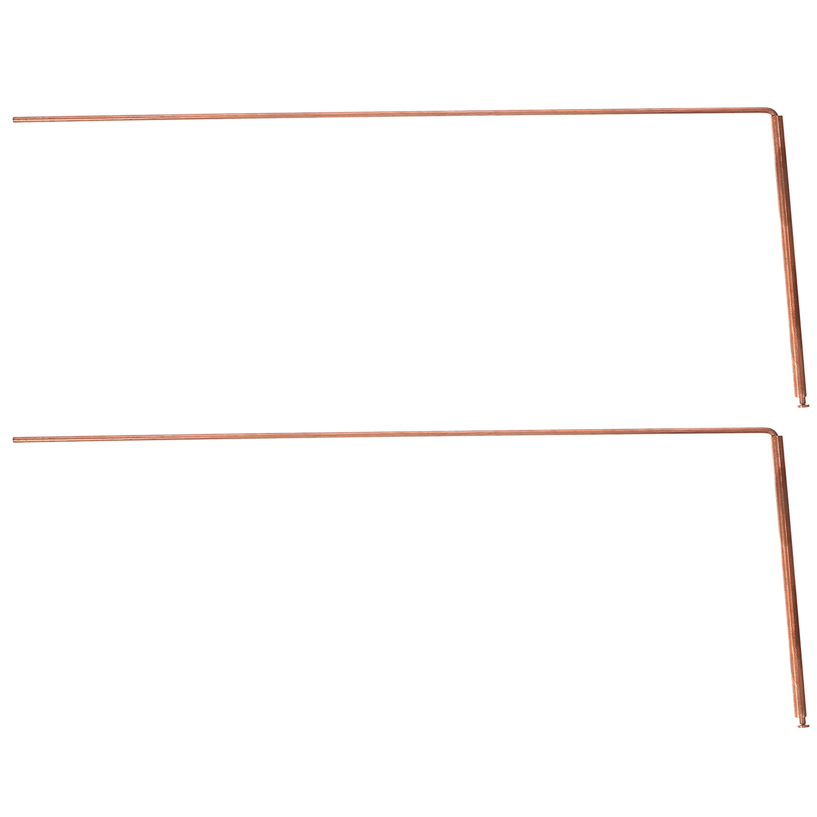 HOMEMAXS Brass Dowsing Rod for Water Detection with Golden Color and ...