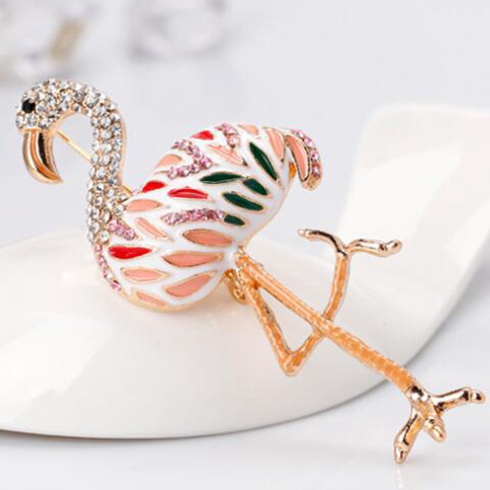 Brooch Pins Decorative Flamingo Dress Decoration Suit Miss - Walmart.com