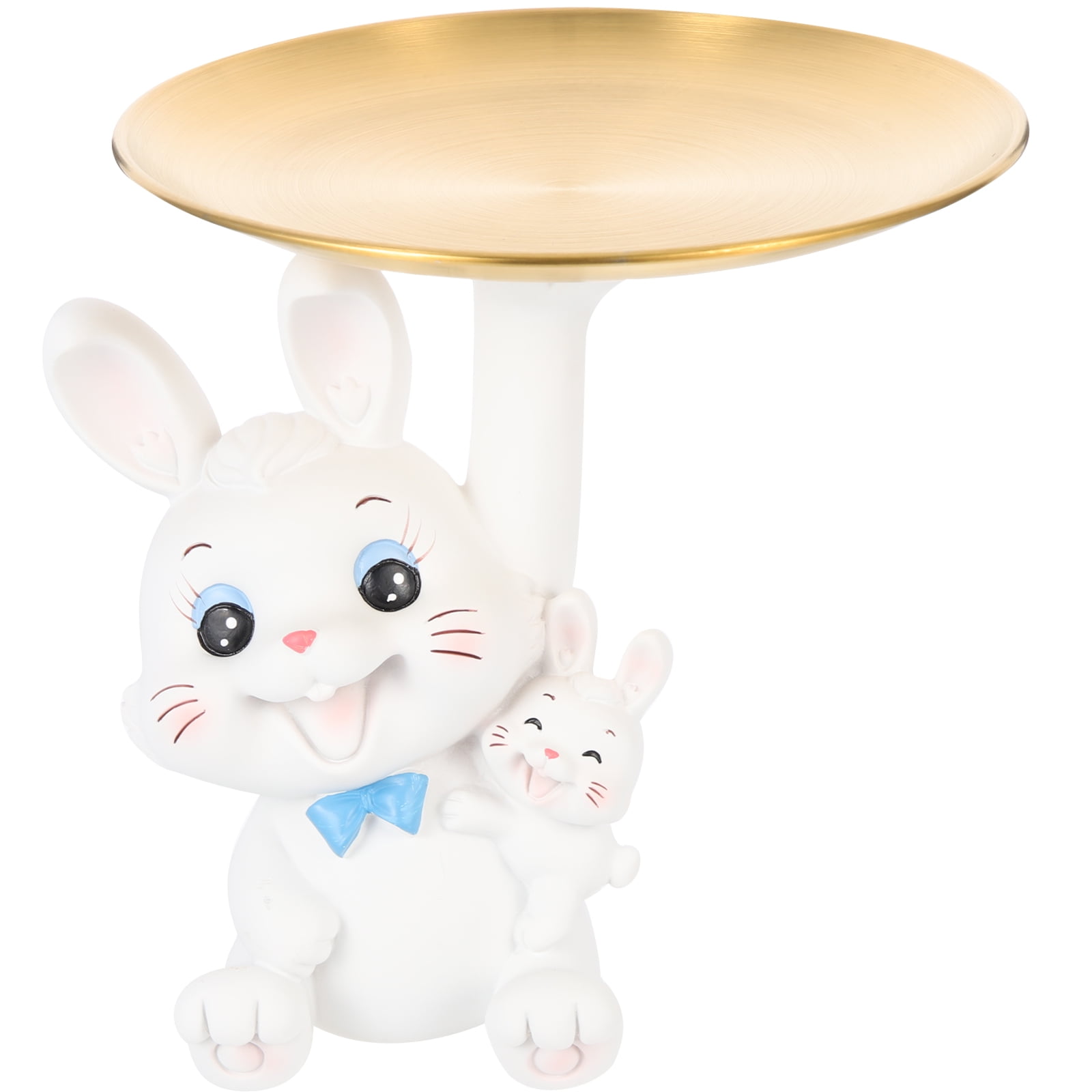 HOMEMAXS Bunny Candy Dish Adorable Rabbit Tray Bunny-shaped - Walmart.com