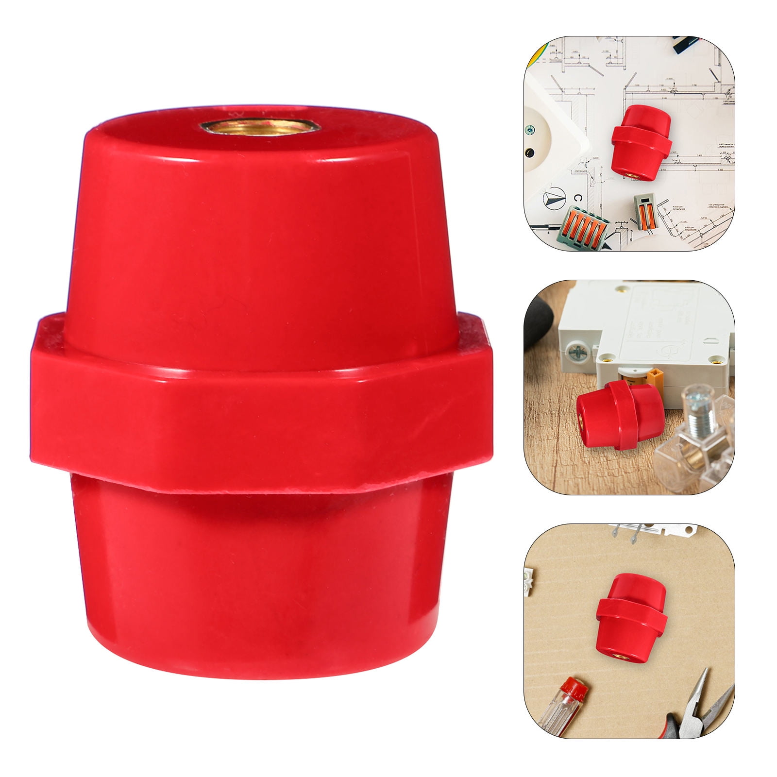 HOMEMAXS Busbar Insulator Supporter Insulated Wiring Connectors Busbar ...