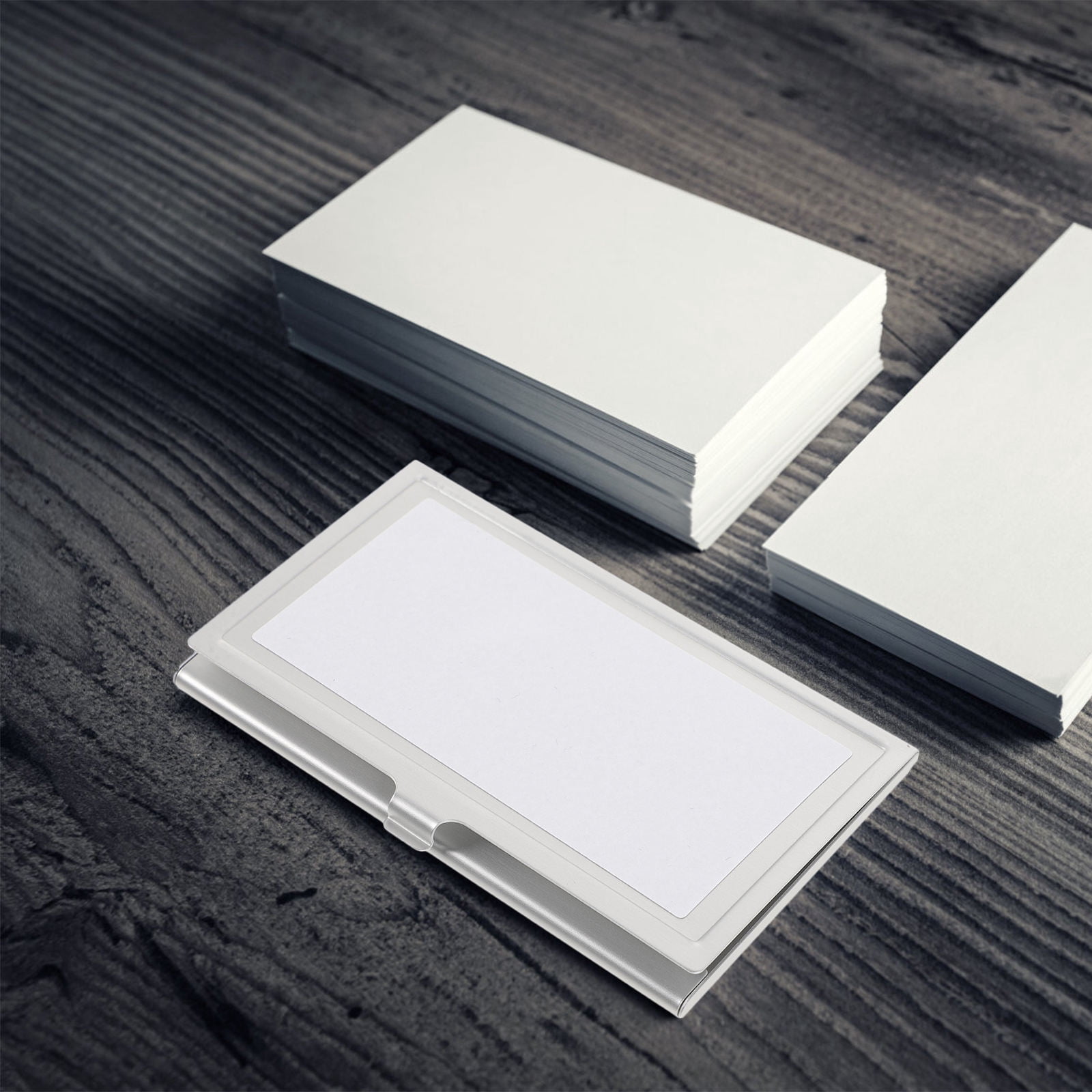 HOMEMAXS Business Card Holder DIY Heat Transfer Business Card Case 9 ...