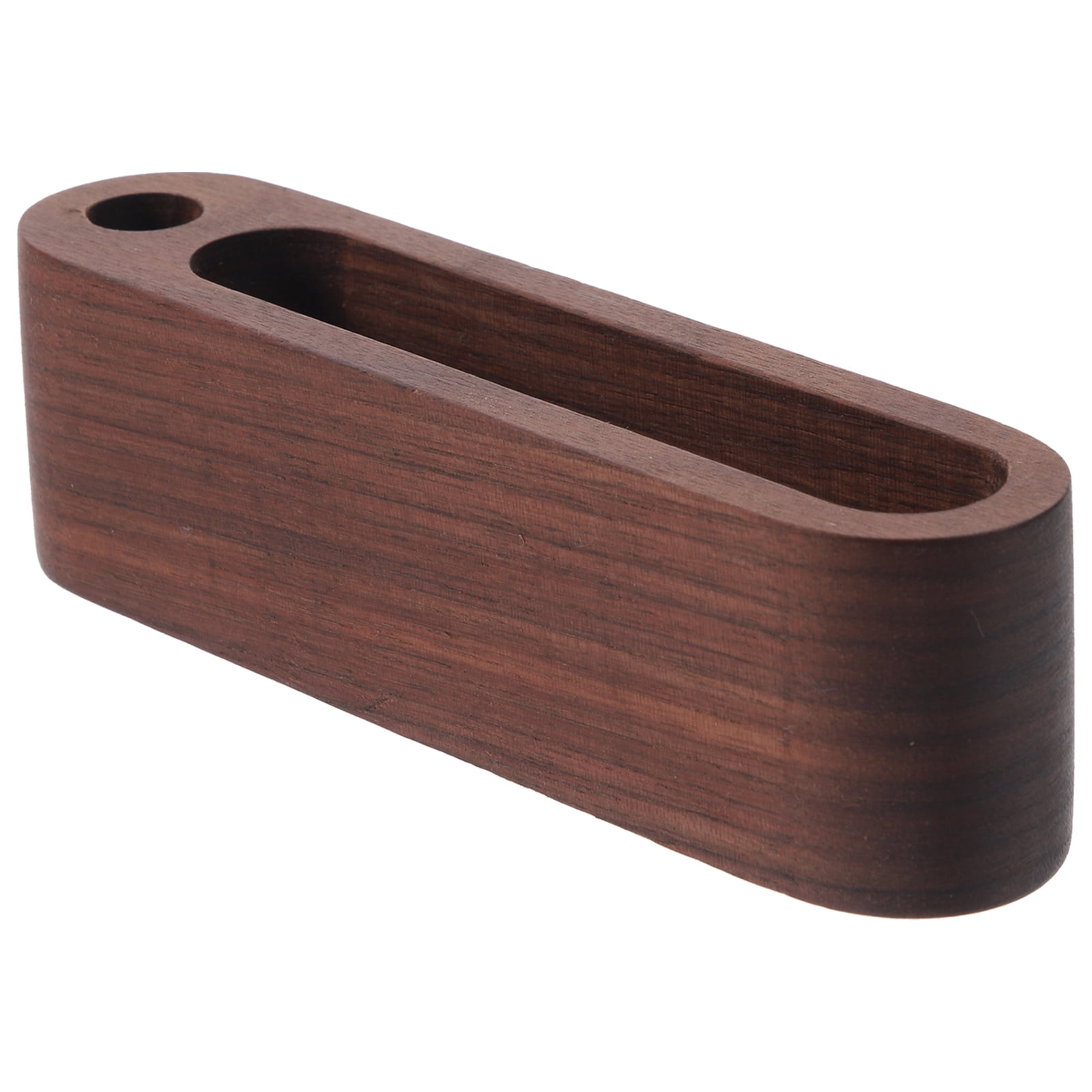 HOMEMAXS Business Solid Wood Note Storage Box Office Desk Name Card ...