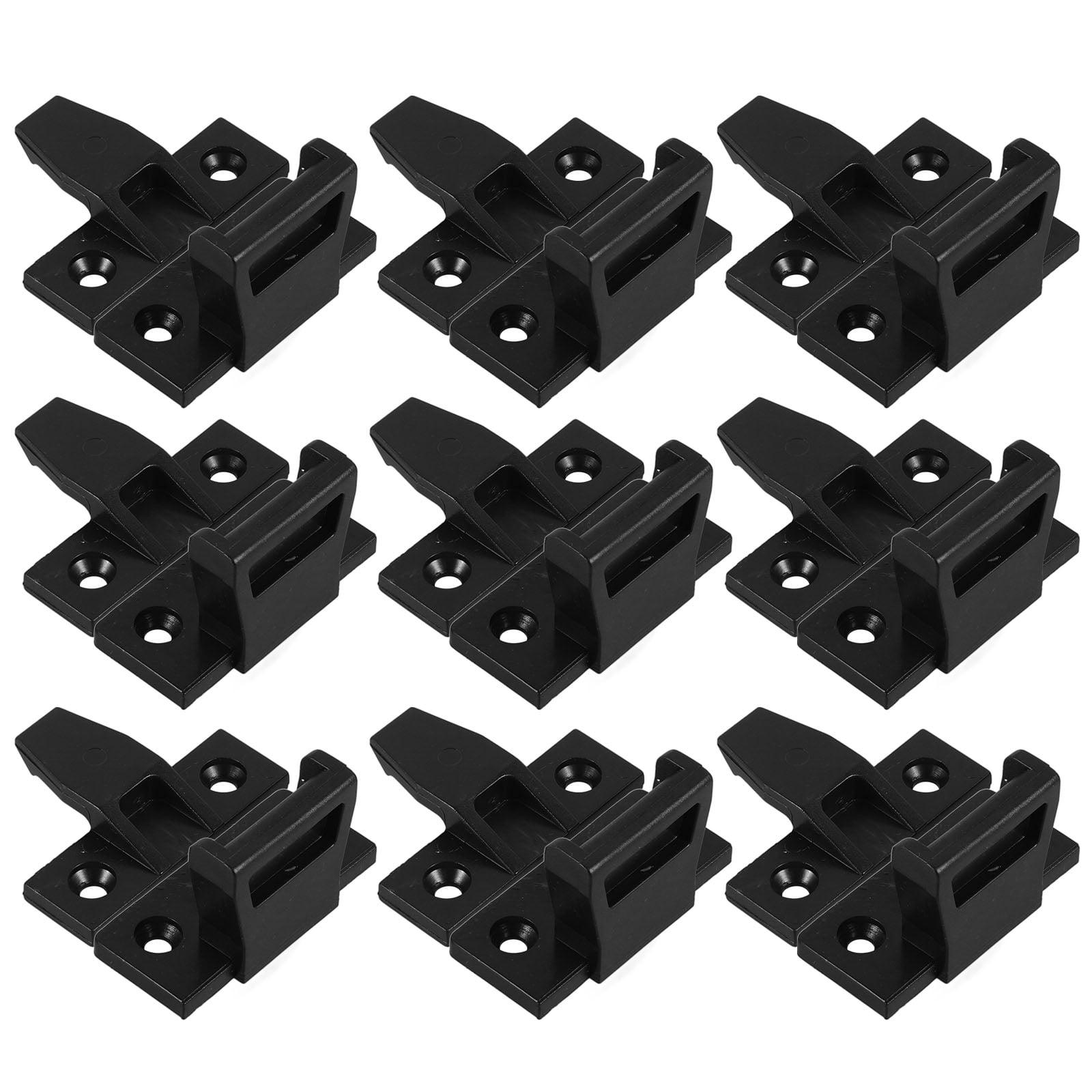 Cabinet Drawer Hardware Guide for Easy Assembly with Black Plastic ...