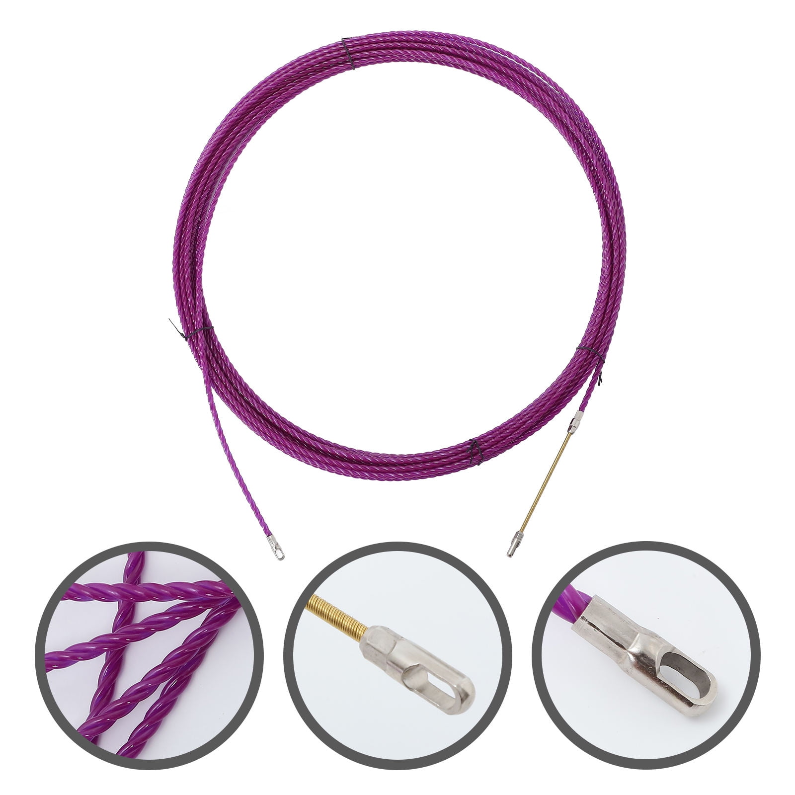 HOMEMAXS Cable Threader with Larger Hole Electrician Wire Puller Fish ...