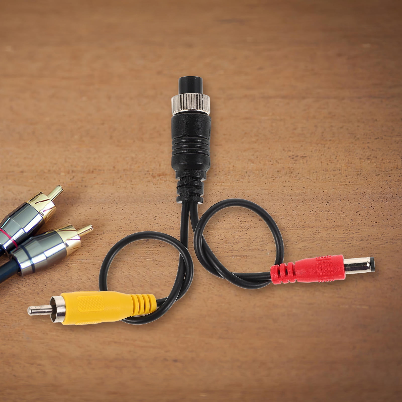 HOMEMAXS Camera Cable 4 Pin With Female Plug And Dc Connectors Ideal ...