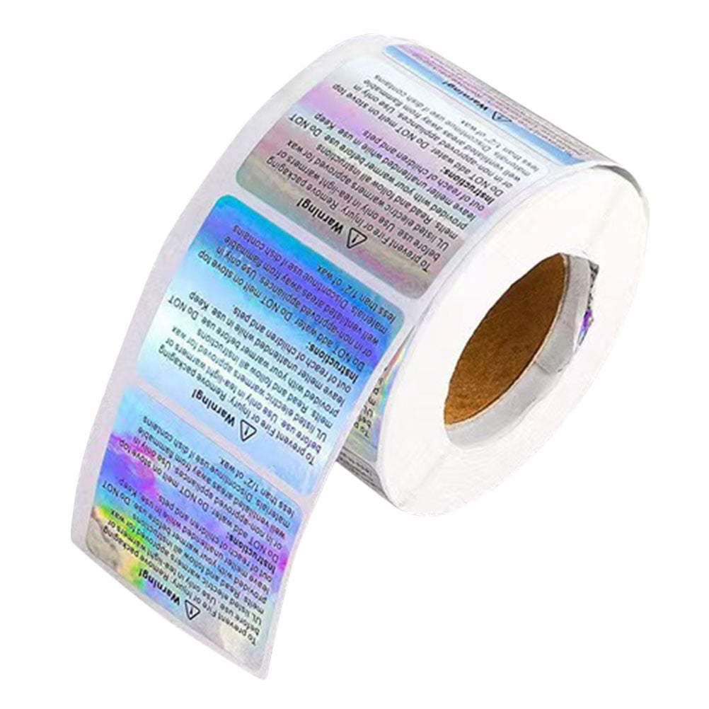 HOMEMAXS Candle Warning Labels Adhesive Safety Stickers Square Candle ...