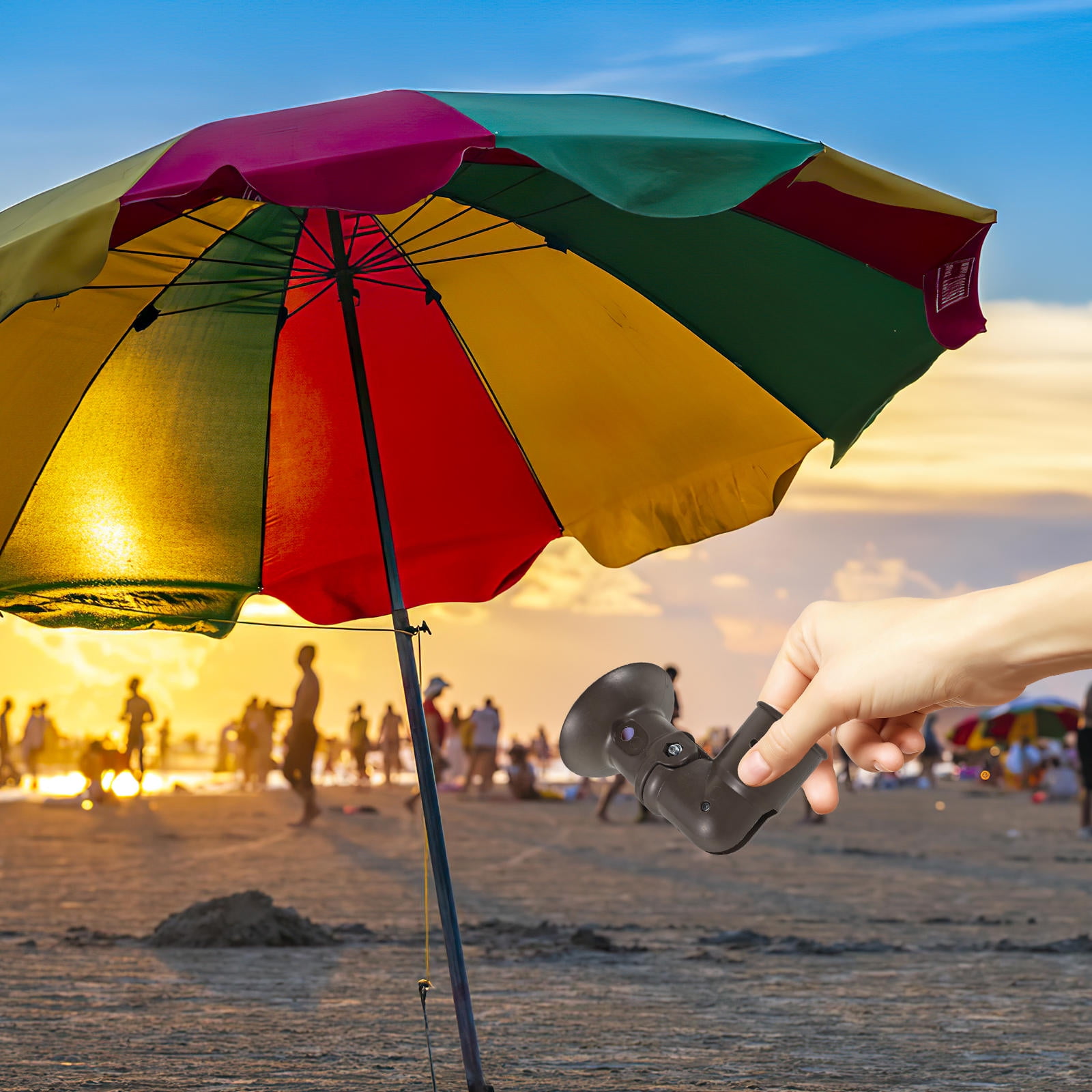 HOMEMAXS Canopy Attachment Patio Umbrella Elbow Bracket Front Door ...