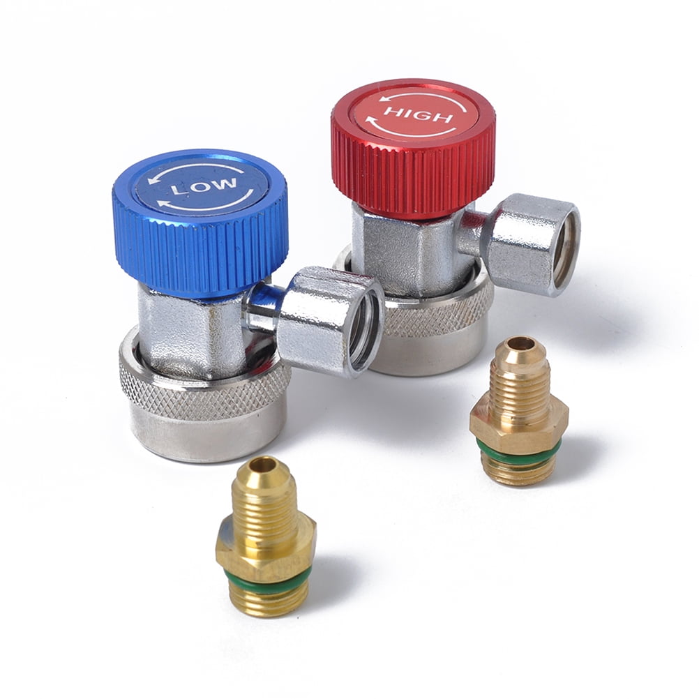 Copper Air Conditioning Connector with Quick Coupler for Car AC 1/4 ...