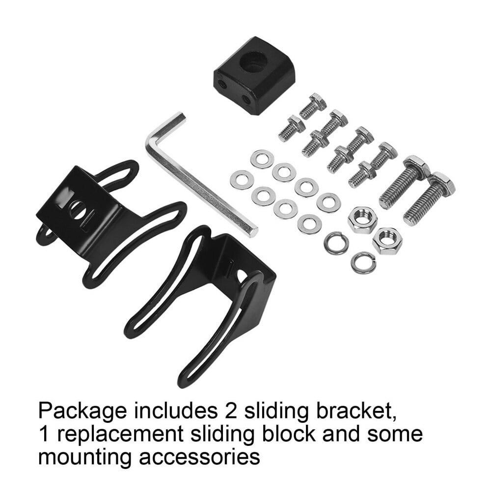 HOMEMAXS Car Accessories 18W Mounting Base Bracket LED Light Bar Slide ...