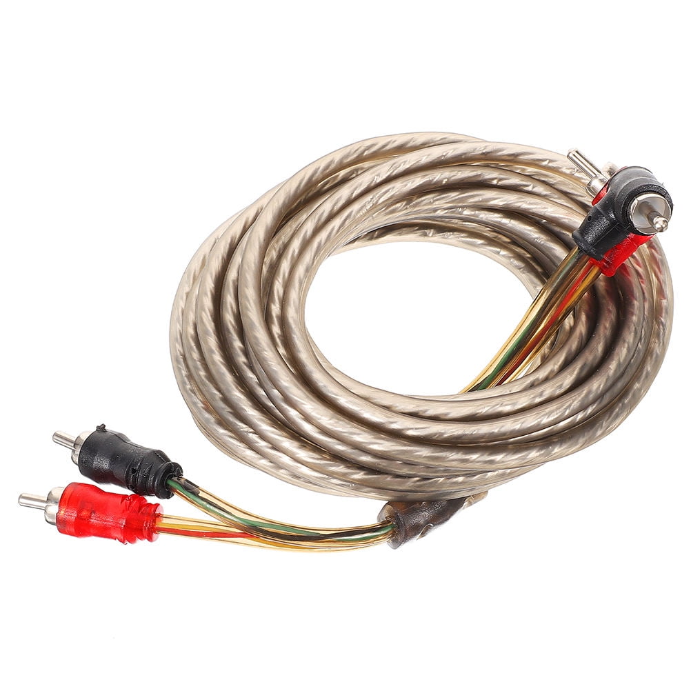 Car Audio Wire Kit 2pcs Subwoofer Speaker Cables for Car Audio Systems ...