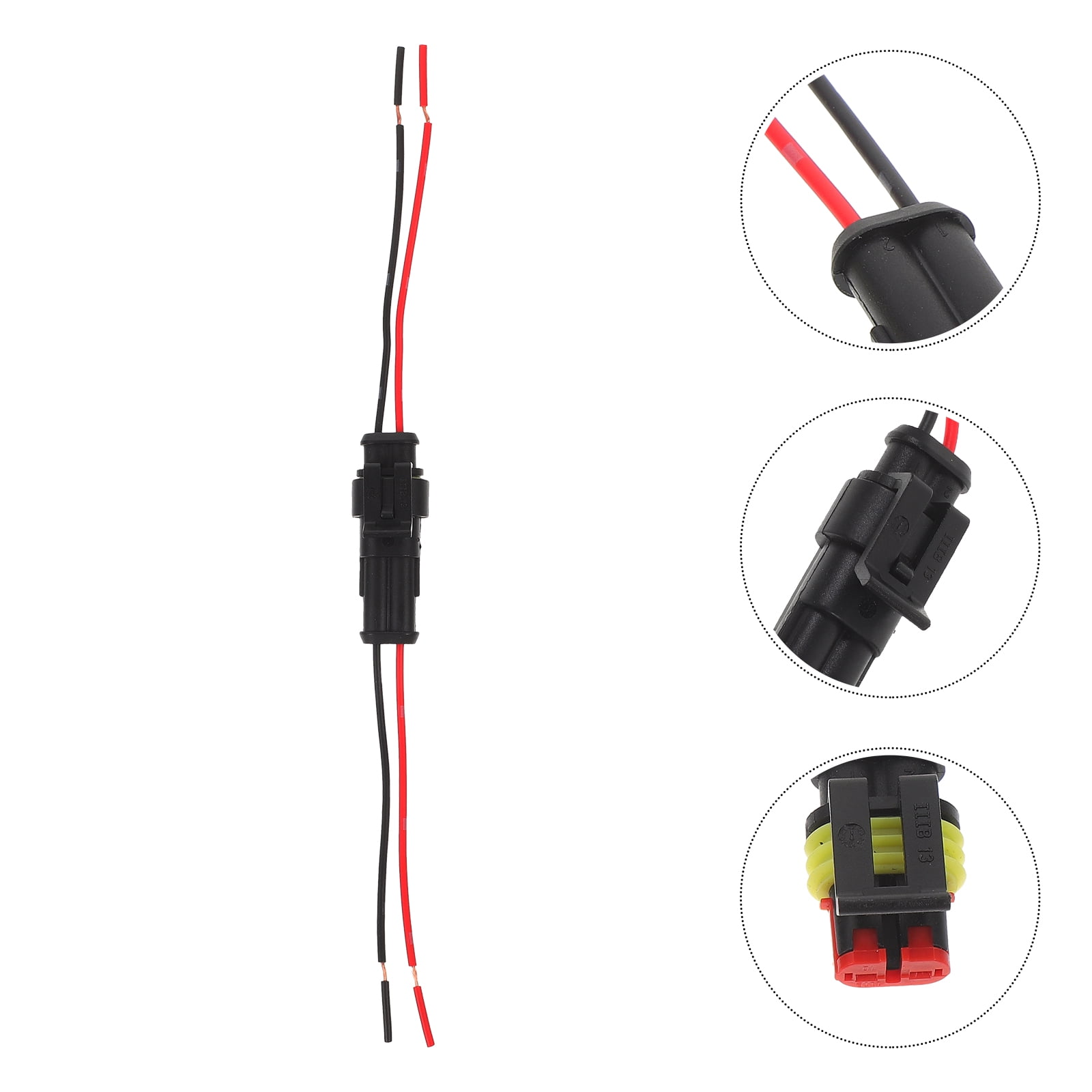 HOMEMAXS Car Connector Quick Connector Wire Waterproof Connector ...