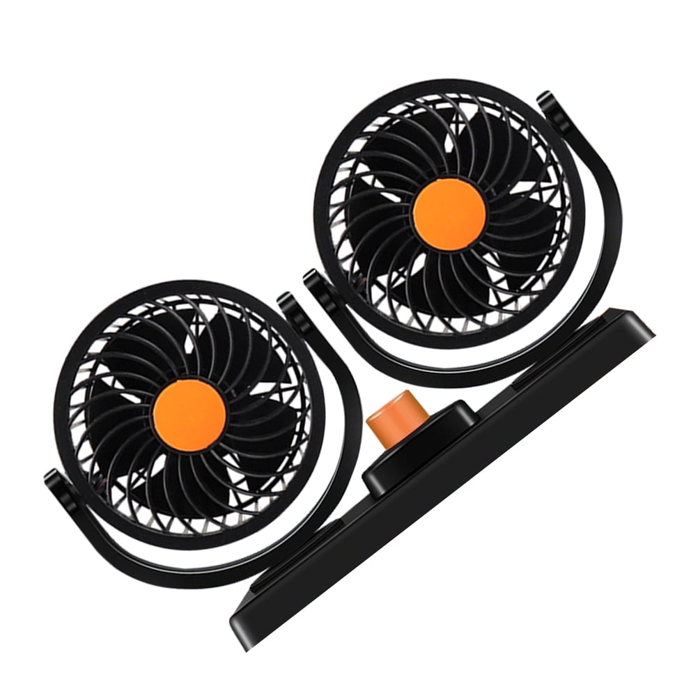 HOMEMAXS Durable Car Fan with Powerful Motor and 360 Degree Rotatable ...