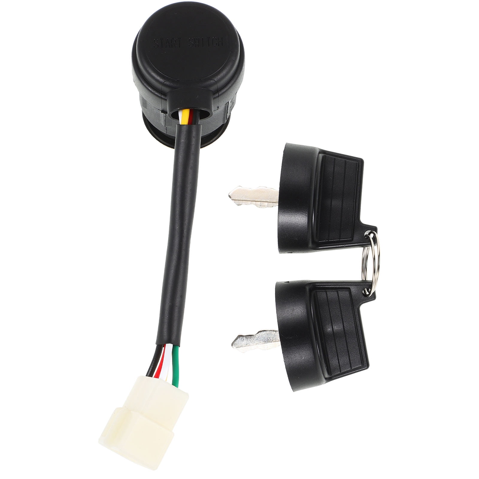 Black Car Ignition Switch with Key for Reliable Vehicle Use Plastic ...