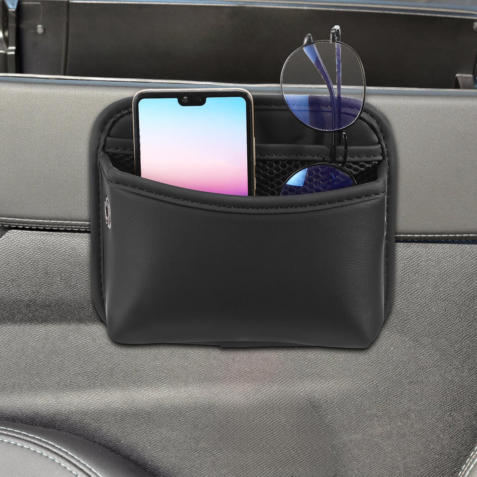 HOMEMAXS Car Organizer Bag Phone Storage Pouch Car Seat Side Pocket ...