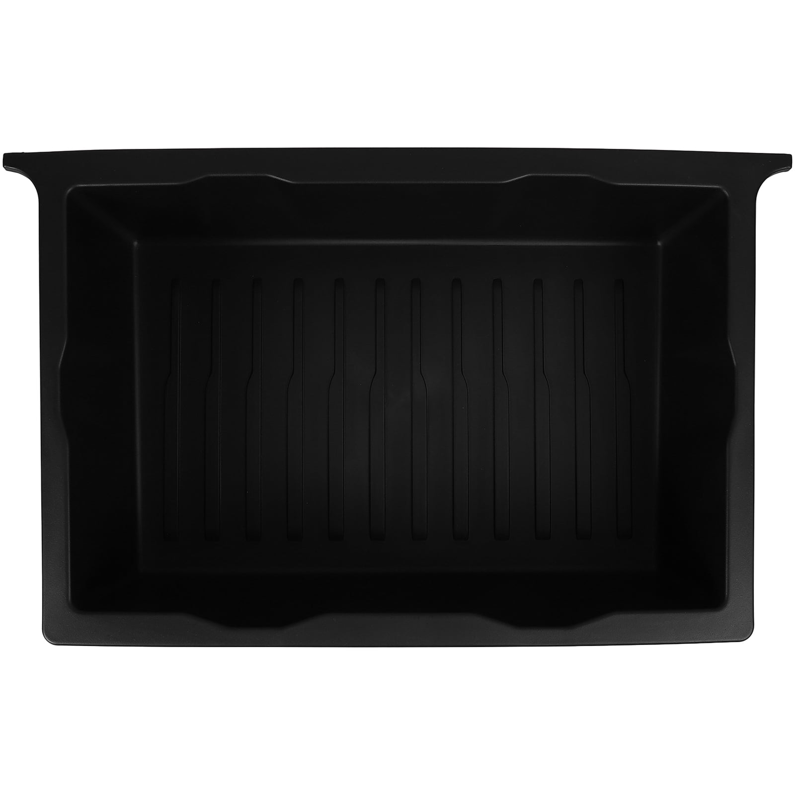 HOMEMAXS Car Seat Front Under Seat Storage Box 39.20X24.00X8.70CM Black ...