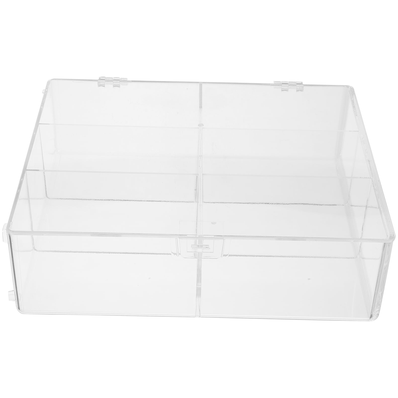 HOMEMAXS Cards Storage Box Postcards Photos Organizing Case Clear ...