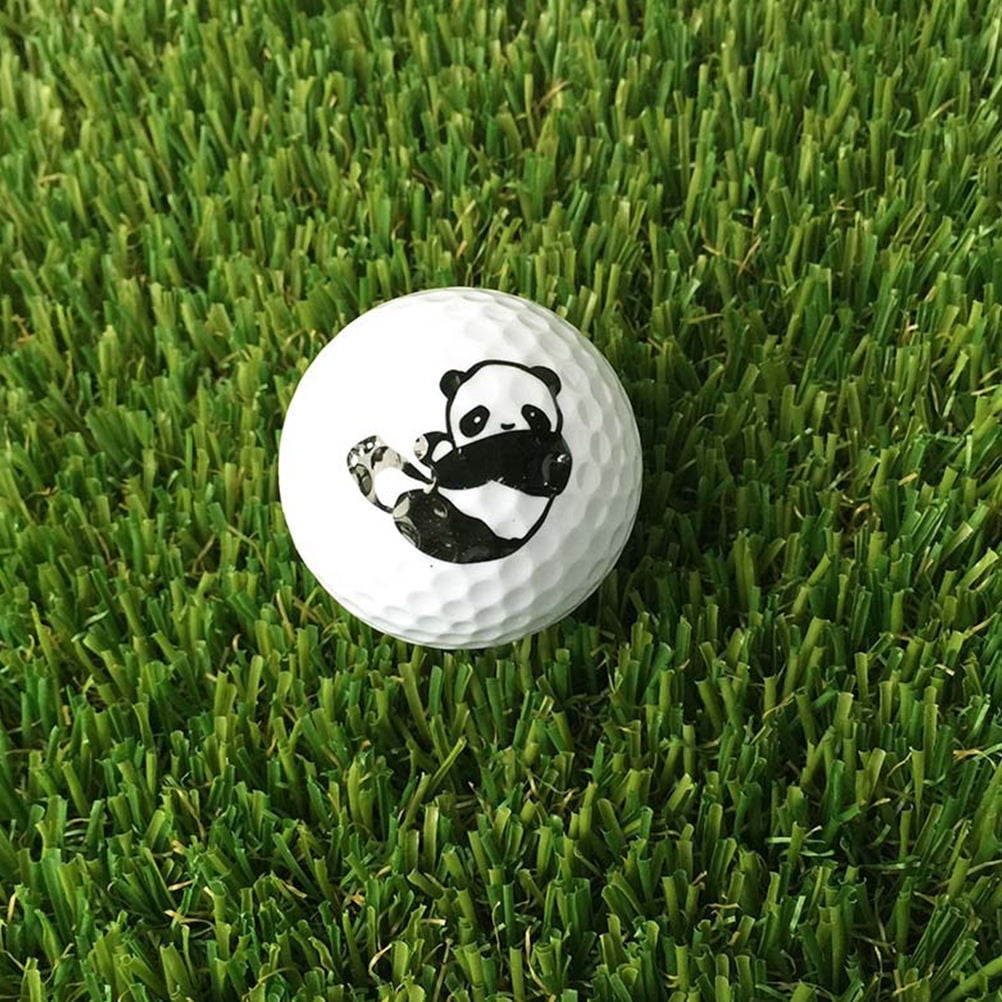 HOMEMAXS Cartoon Panda Practice Balls for Golf Training at Home or ...