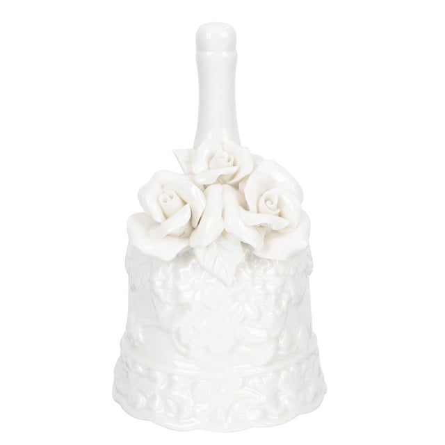Carved Dinner Bell Ceramic Hand Call Bell Loud Hand Bell Restaurant ...