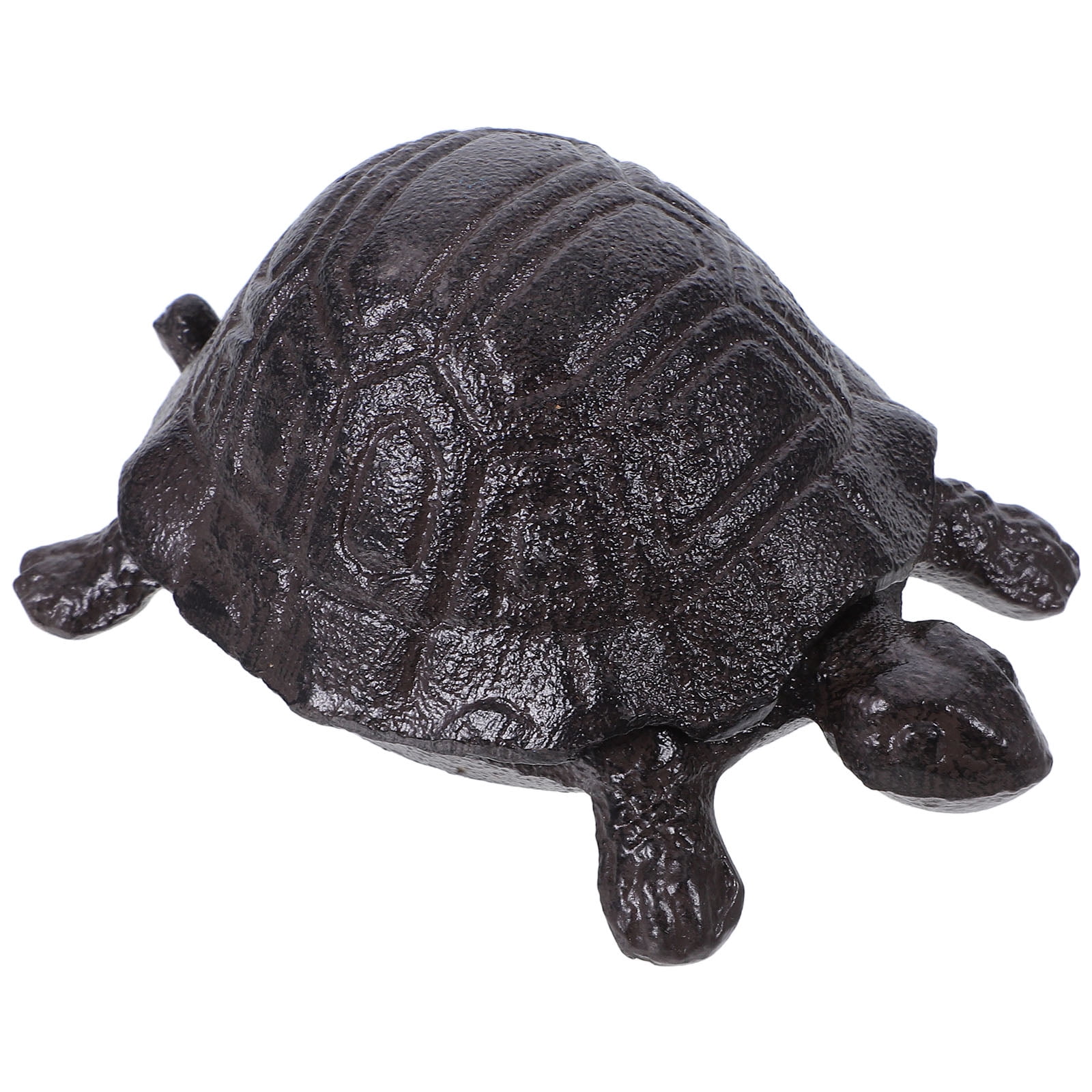 HOMEMAXS Cast Iron Turtle Key Hider Outdoor Hidden Key Holder ...