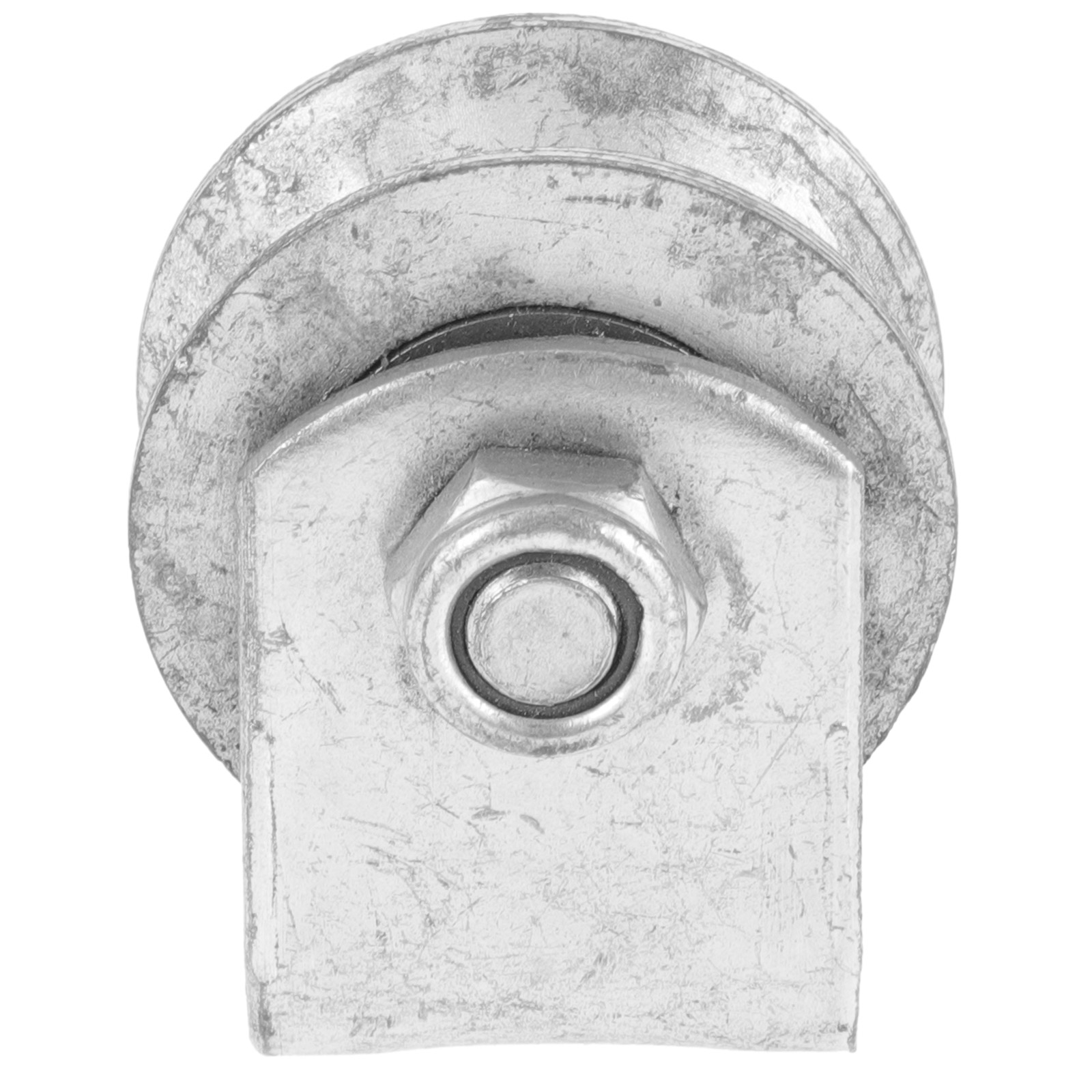 HOMEMAXS Casters Pulley Iron Practical Bearings Heavy Duty Track Wheels ...