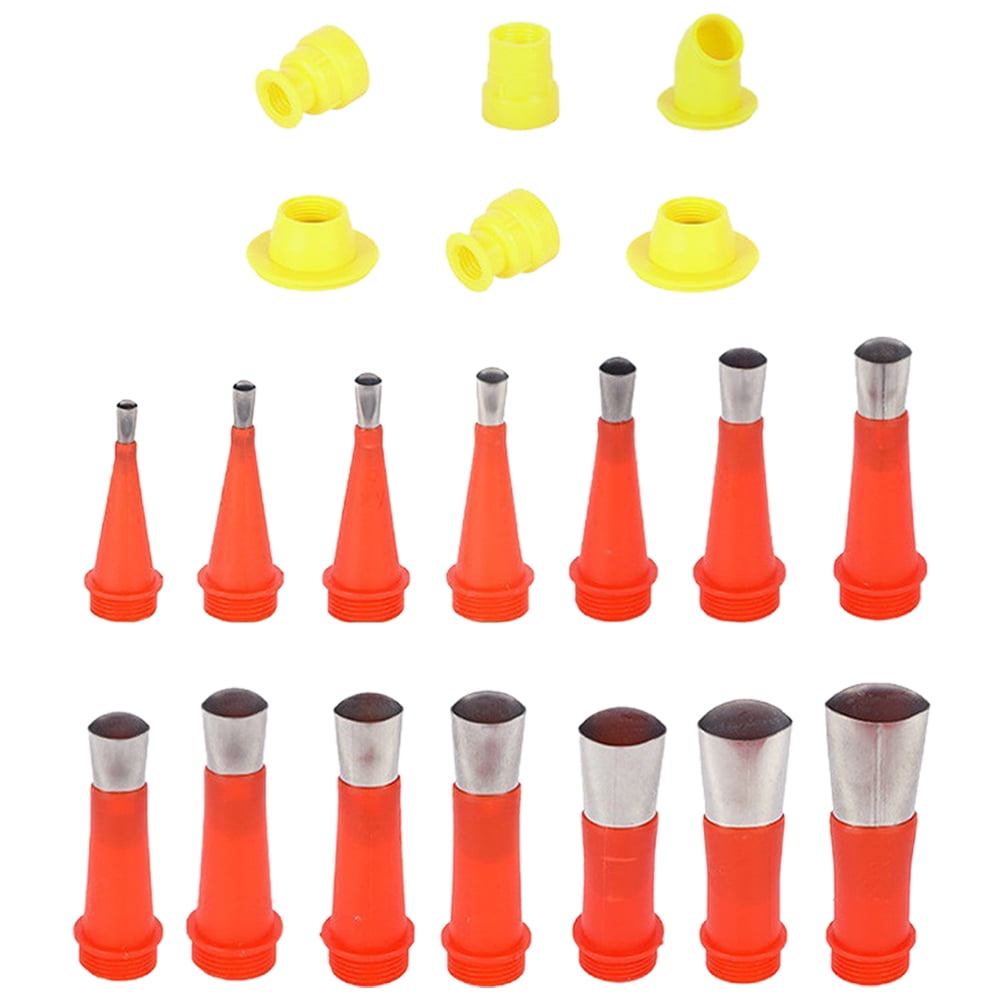Caulking Nozzle Applicator with Stainless Steel Tips for Home Repair ...