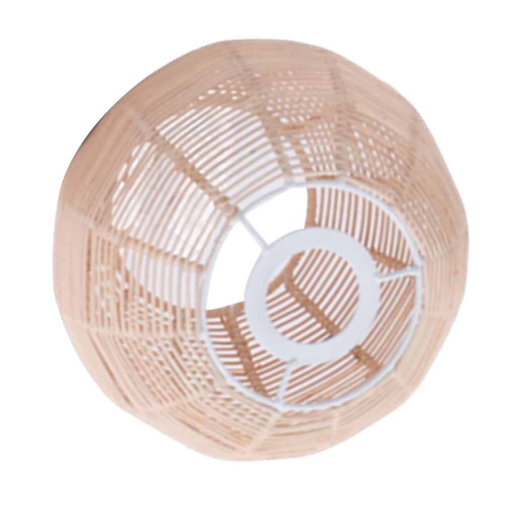 HOMEMAXS Ceiling Lamp Shade Chandelier Lampshade E27 Socket Rattan ...