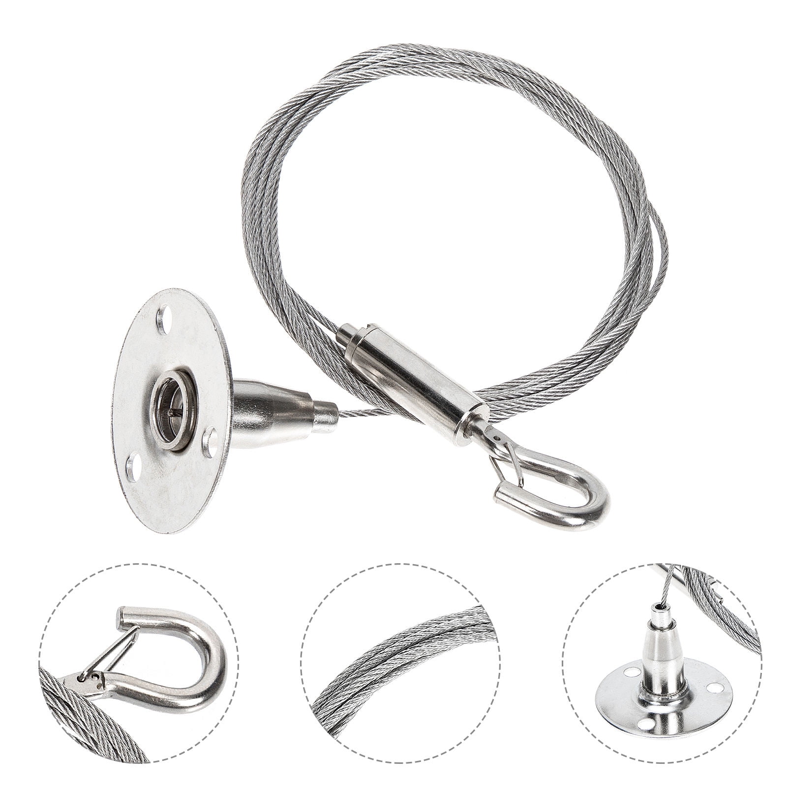 HOMEMAXS Ceiling Wire Rope Hanging Hook Code Professional Hanging Code ...