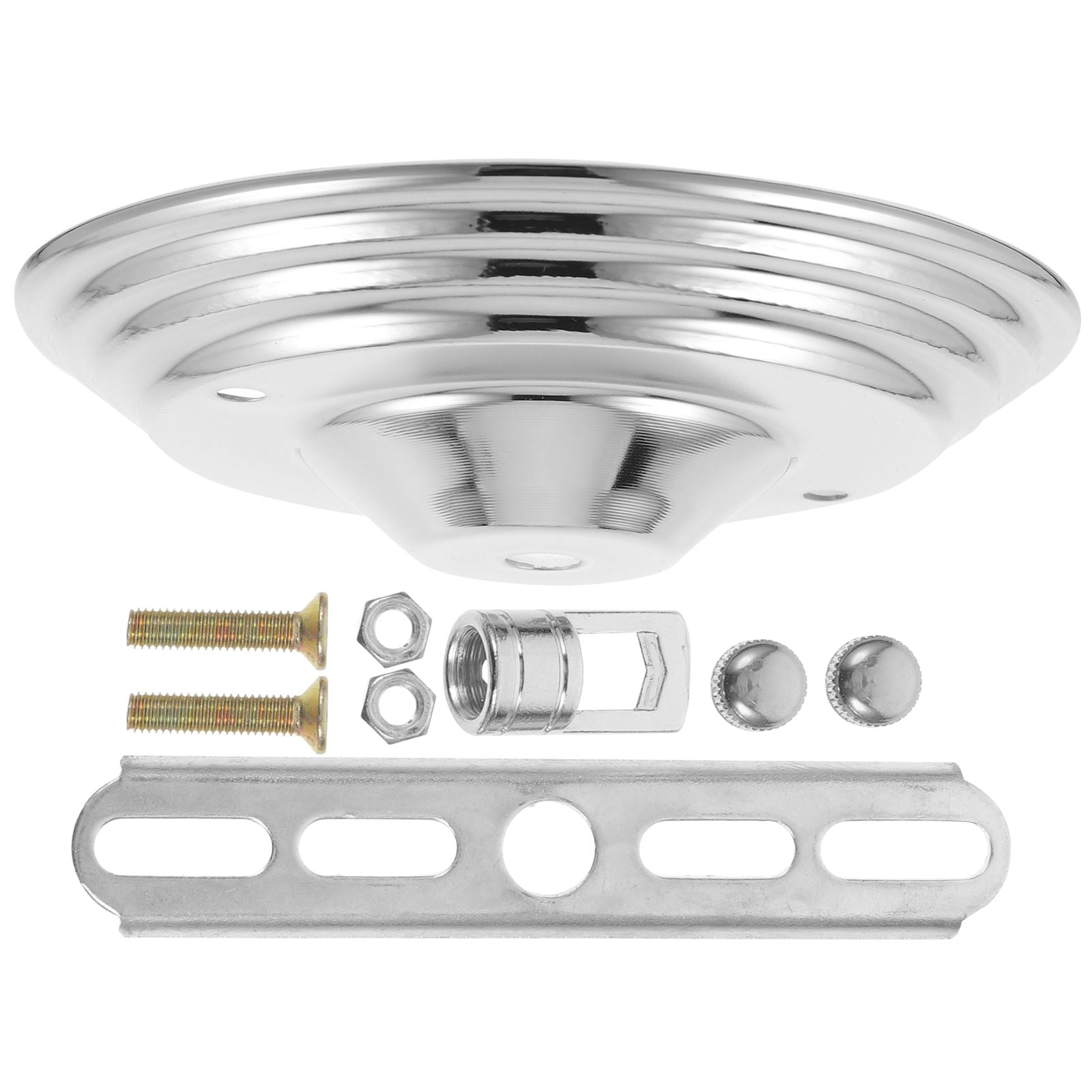 HOMEMAXS Chandelier Ceiling Tray Hook Hooks Heavy Duty Canopy Silver ...