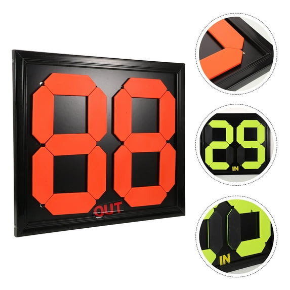 HOMEMAXS Change Player Sign Manual Substitution Board Football Goal ...