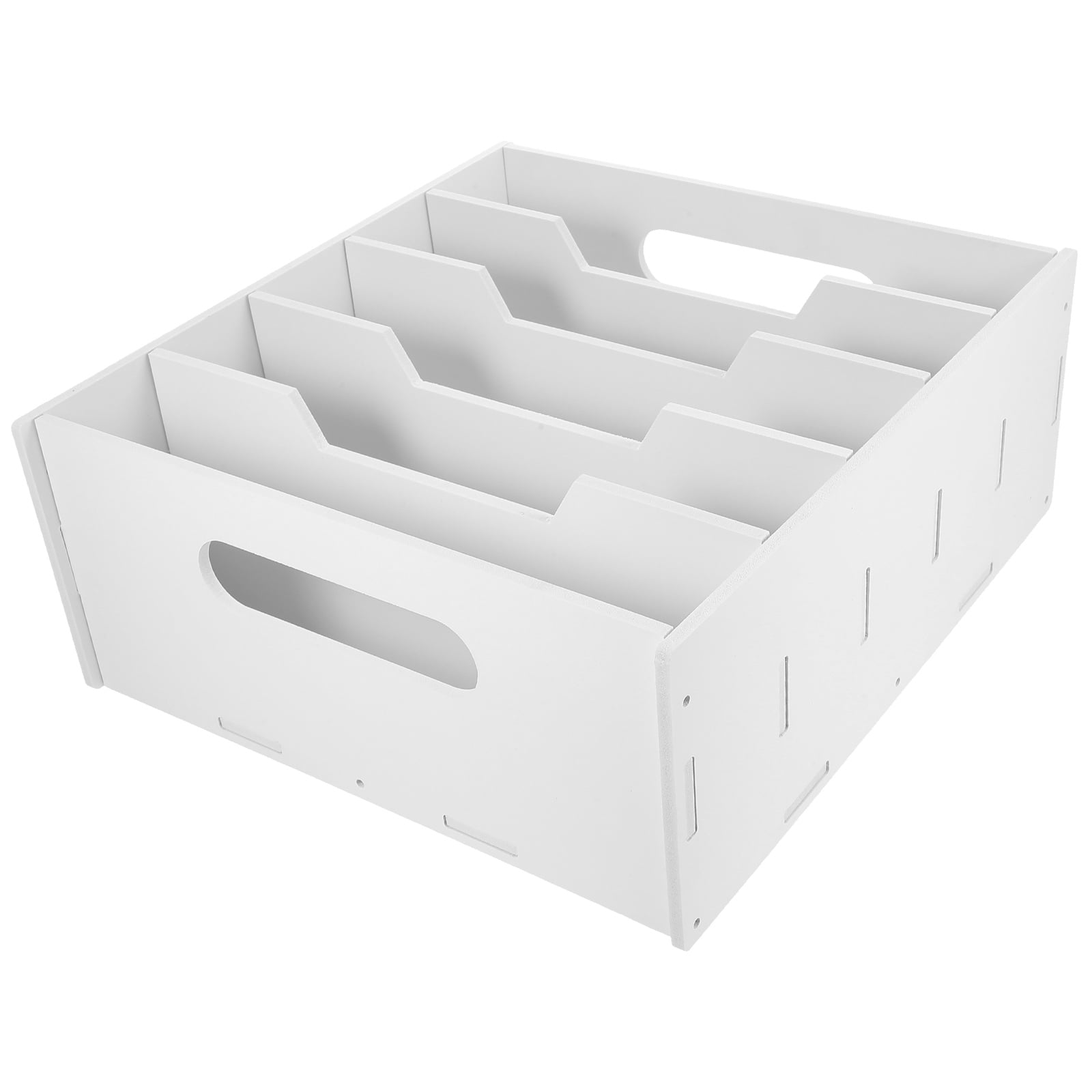 HOMEMAXS Change Storage Box for Saving Cash Register Tray Office White ...
