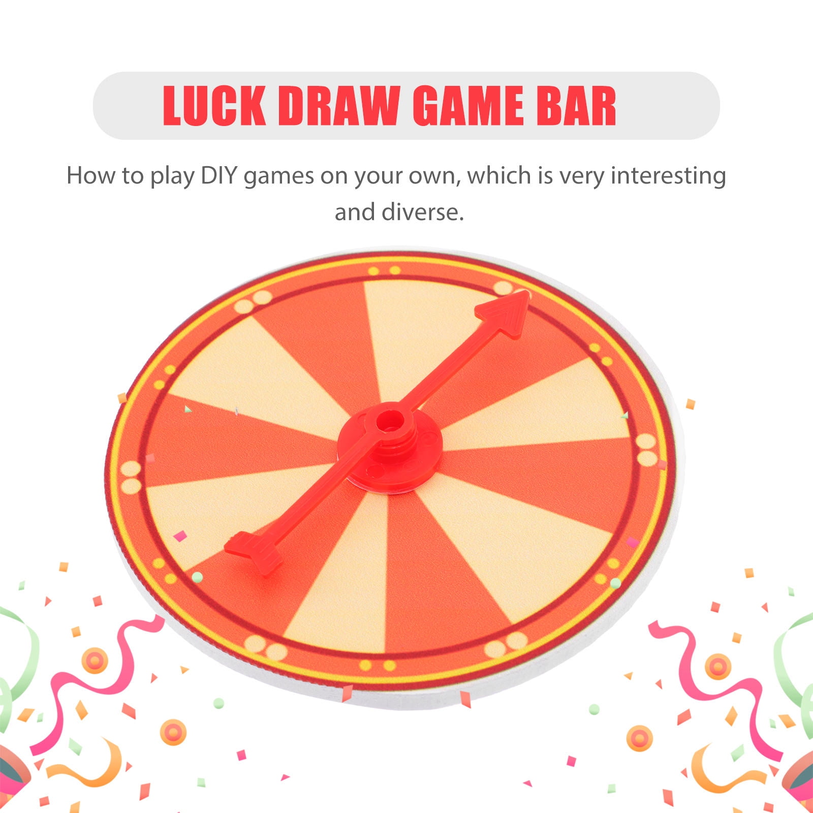 HOMEMAXS Charge It to The Prize Drawing Wheel Roulette Game Multi ...